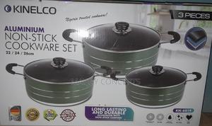 Kinelco Non-Stick Pot-3 Sets-22cm/24cm/26cm in Ibadan - Kitchenware ...