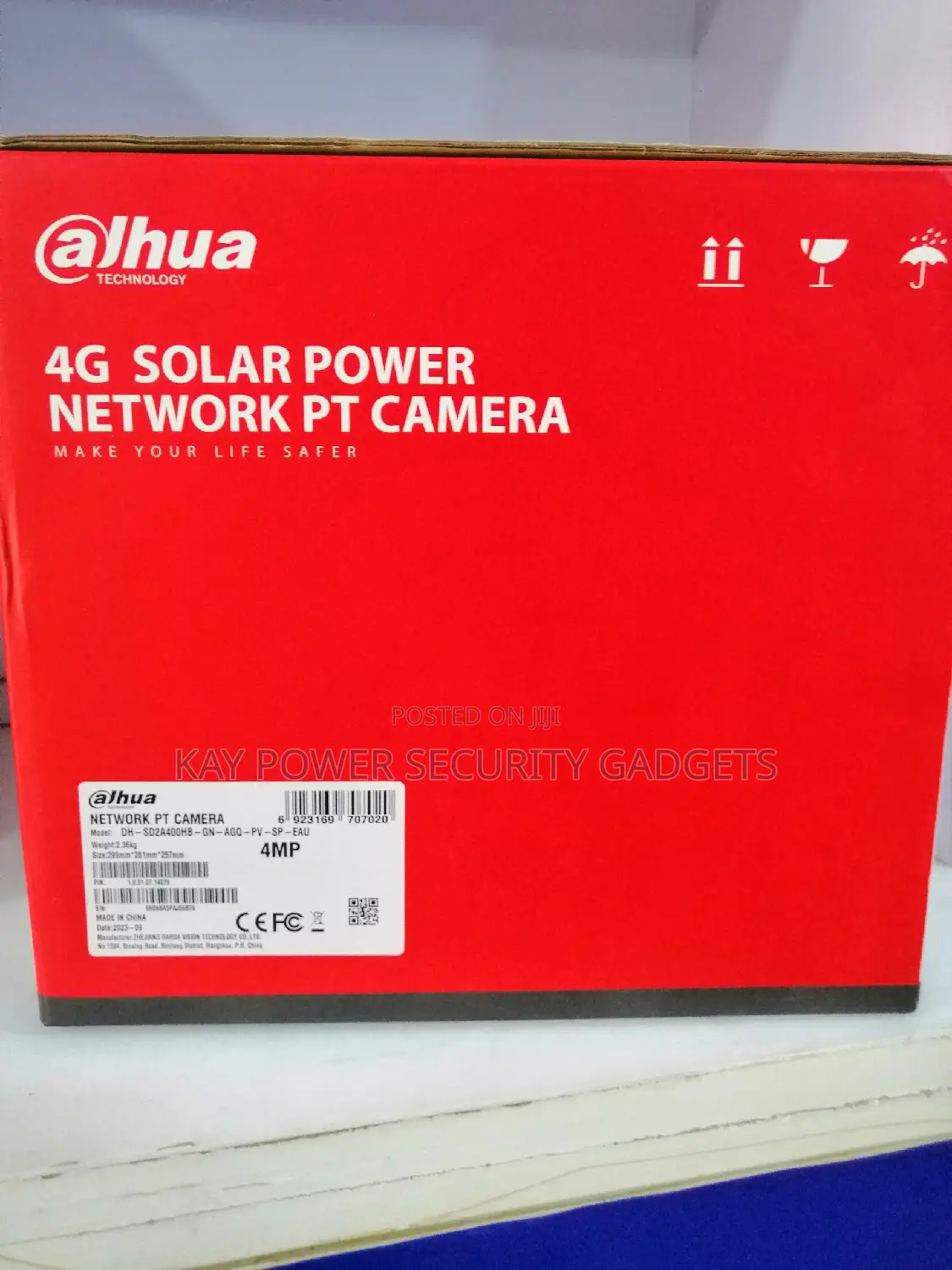 Dahua 4g Solar Power Network Pt Camera for sale - KAY POWER SECURITY ...