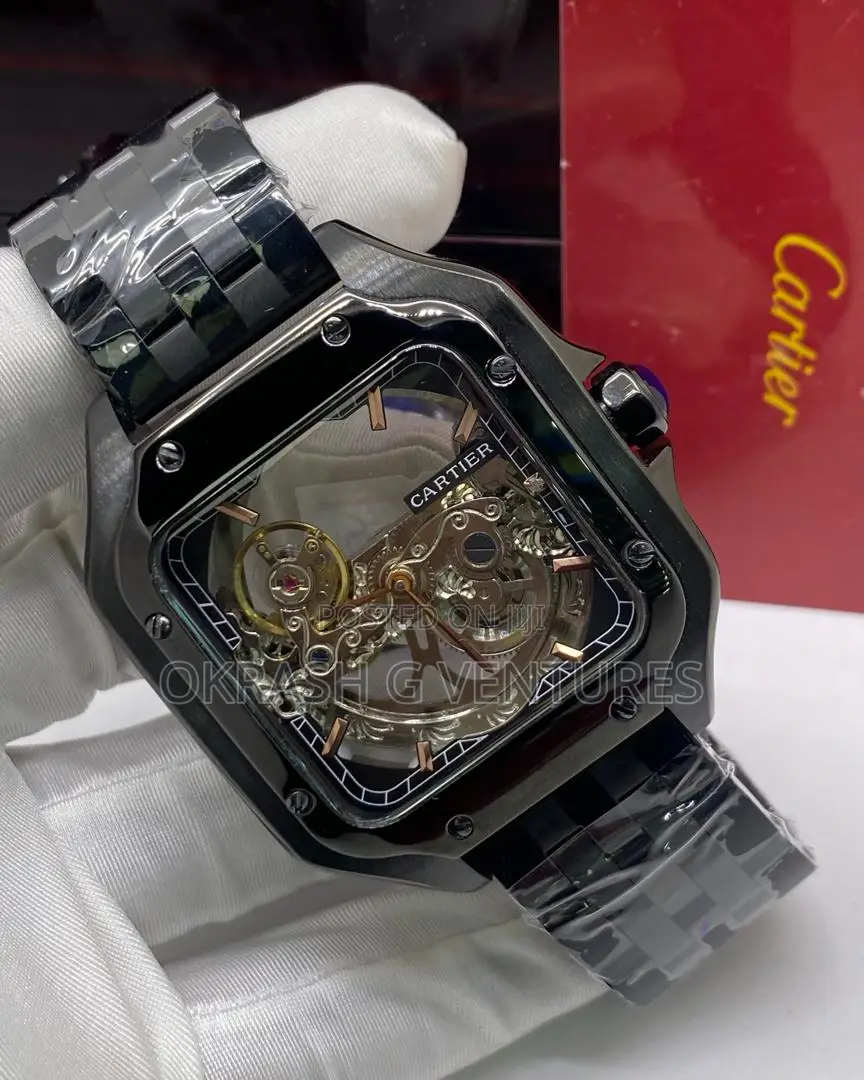 Cartier Automatic Black Chain Watch in Lagos Island (Eko) - Watches ...