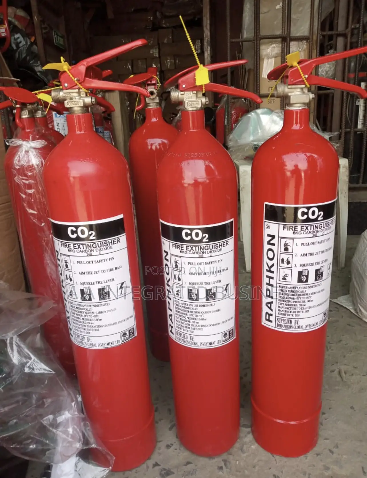 Co2 Fire Extinguisher 6kg Original in Lagos Island (Eko) - Safety ...