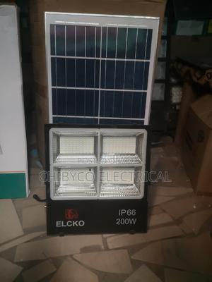 200w Ecko Solar Flood Light in Awka - Electrical Equipment, Chibyco Electrical | Jiji.ng