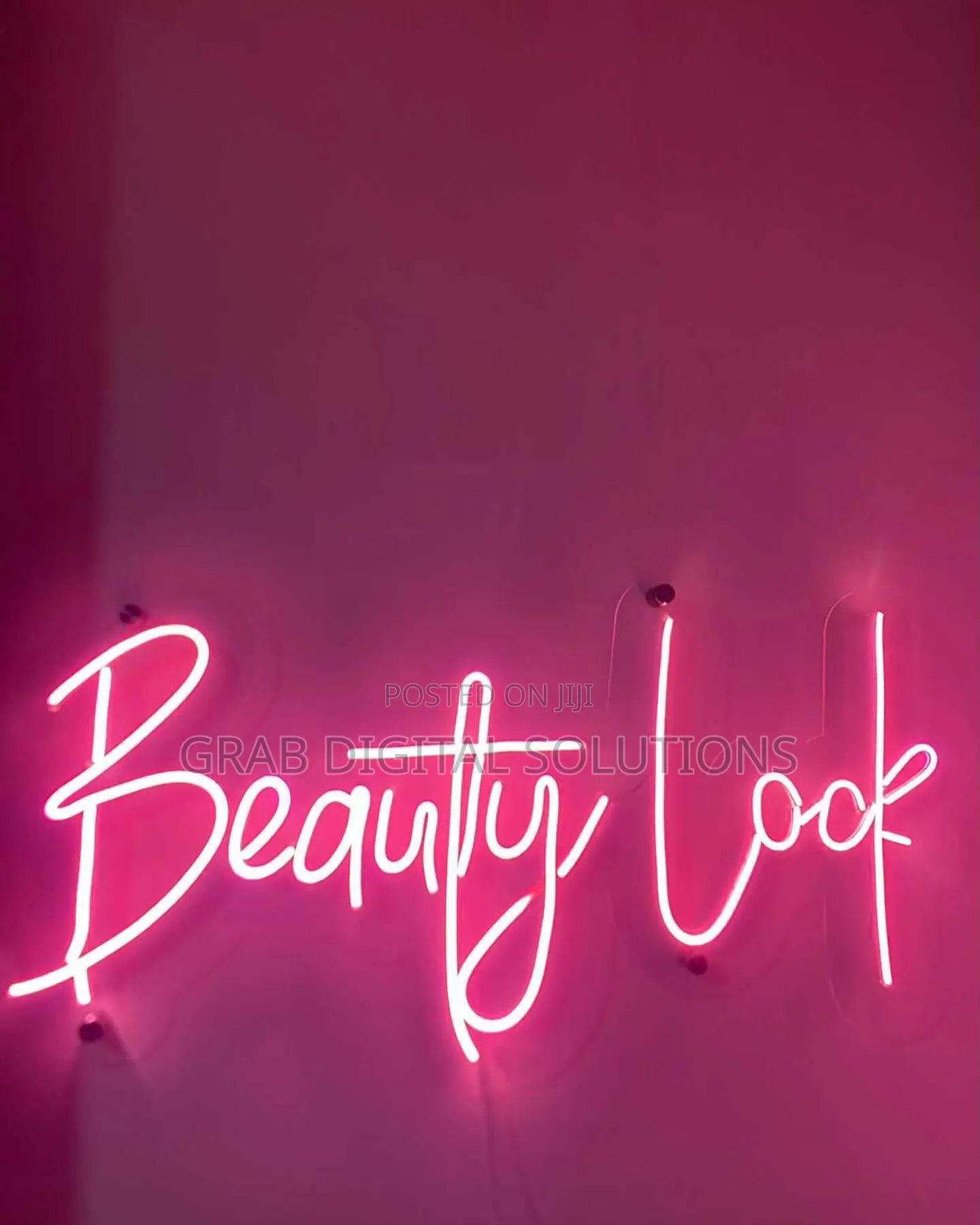 2D Customised Neon Signages in Ajah - Printing Services, Grab Digital ...