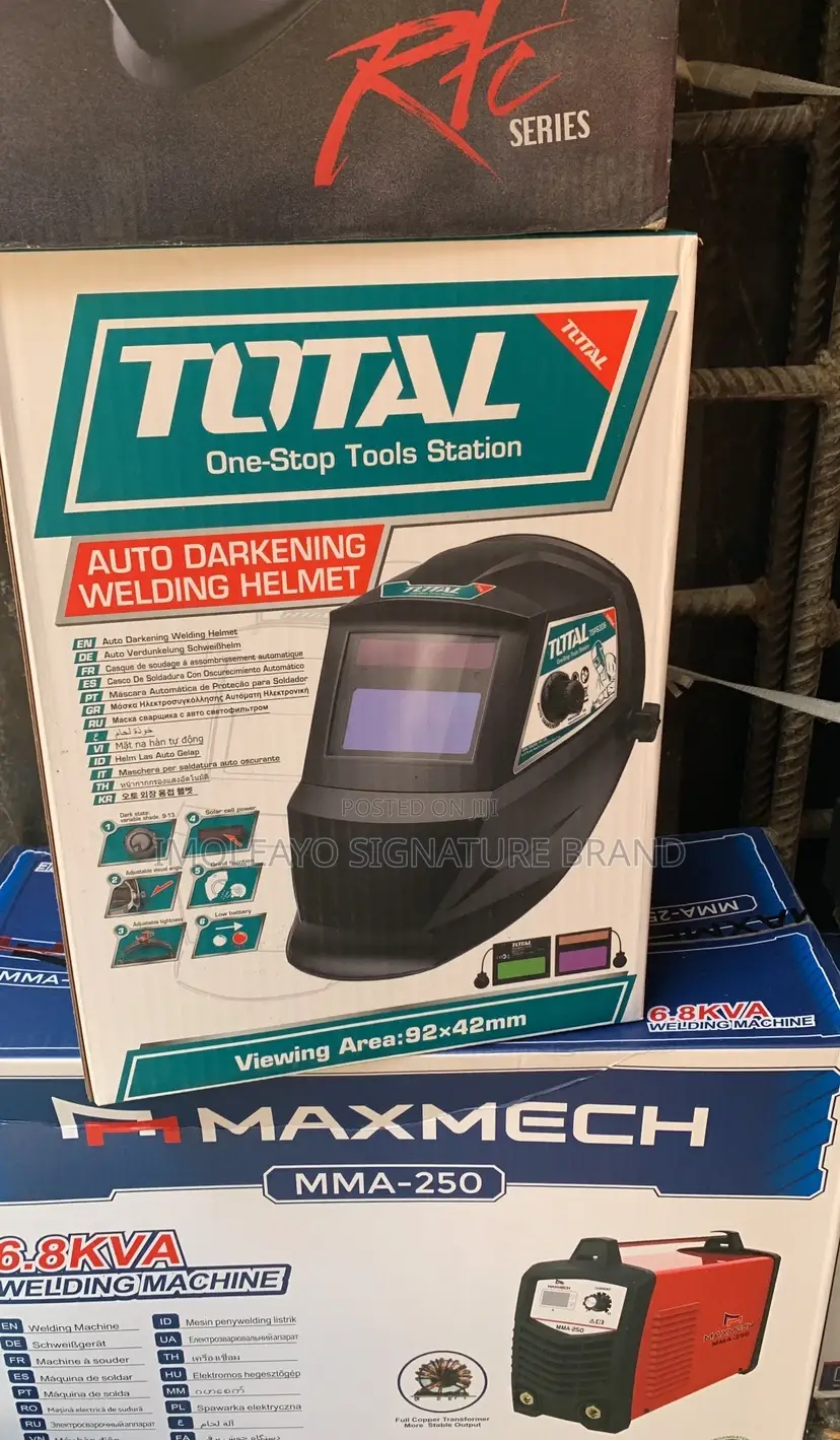 Total Auto Darkening Welding Helmet in Lagos Island (Eko) - Safetywear & Equipment, Imoleayo ...