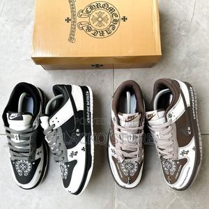Original Chrome Heart Nike Sb Dunk Low Pro Sneakers in Lagos Island ...