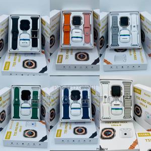 T55 Pro Max Smartwatch Double Straps With Earpods in Ibadan - Smart ...