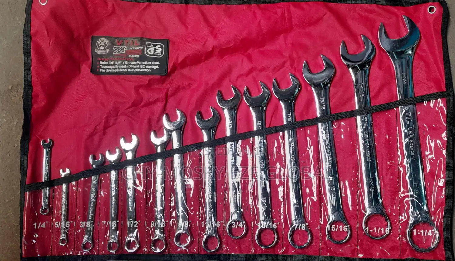 Combination/Ring/Flat Spanner Set 6mm-32mm in Port-Harcourt - Hand ...