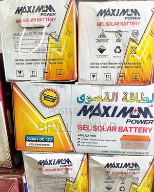12v-230ah Maximum Power Solar Gel Battery in Ojo - Electrical Equipment ...
