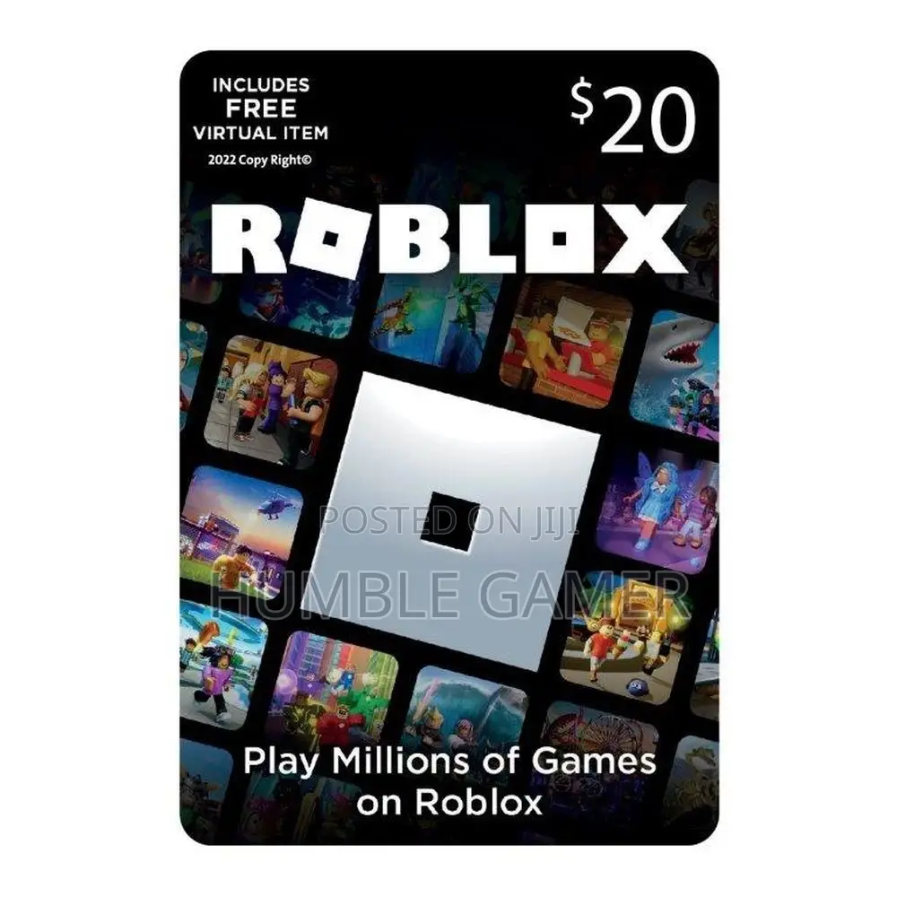 ROBLOX / ROBUX $20 Gift Cards And More Available for sale - Humble ...