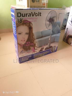 Original Duravolt 18 Inch Rechargeable Fan With Remote in Ogudu - Home ...