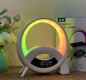 Q18 Led Wireless Charging Bluetooth Speaker in Ikeja - Audio & Music Equipment, Makky Tech | Jiji.ng