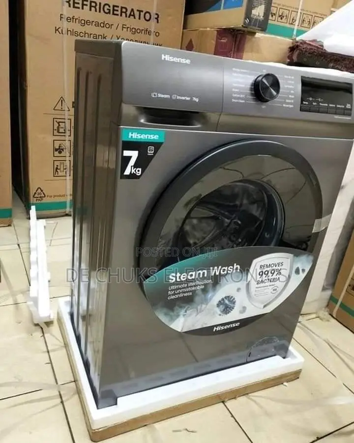 Hisense Inverter 7kg Front Loader Automatic Washing Machine in Ikotun ...