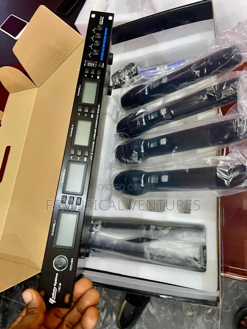 INFINITY HYDRIVE Wireless Microphone 4 in 1 in Ikeja - Audio & Music ...