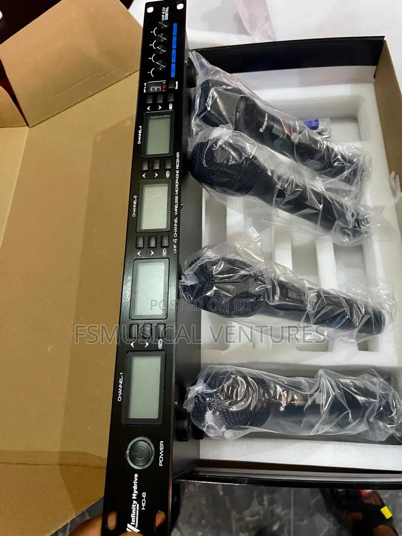 INFINITY HYDRIVE Wireless Microphone 4 in 1 in Ikeja - Audio & Music ...