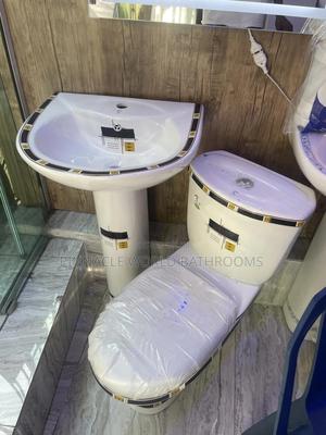 Design Wc Set With Basin and Pedestal 001 in Orile - Plumbing & Water ...