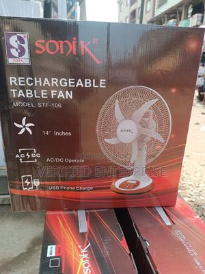Sonik Rechargeable Table Fan - 14 Inches in Lagos Island (Eko) - Home ...