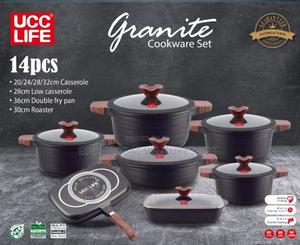 UCC LIFE 14 Pieces Granite Cookware Set. in Ojo - Kitchenware ...