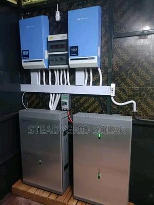 20kva/48v Rugged Solar Powered Inverter Installation in Lekki - Solar ...