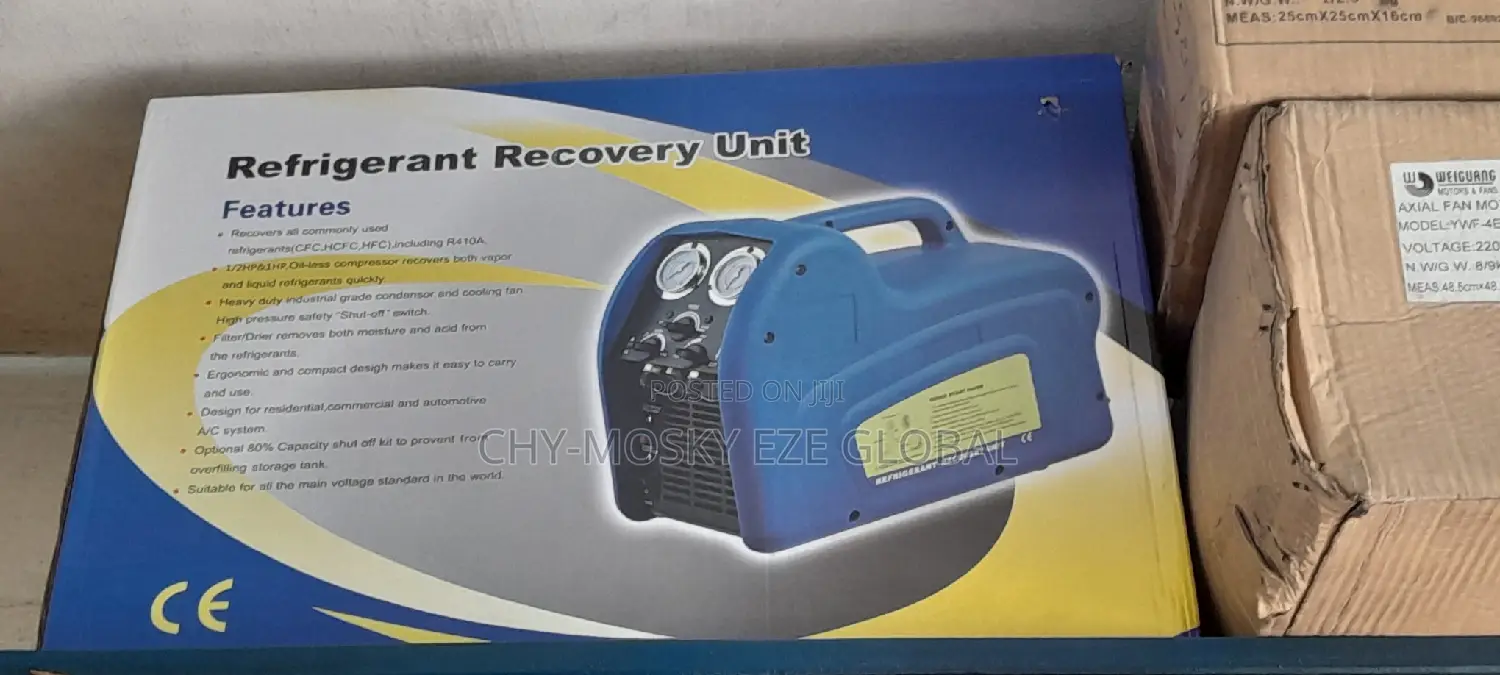 Refrigerant Recovery Unit in Port-Harcourt - Hand Tools, Chy-mosky Eze ...