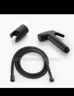 Black Plastic Pressing Hand Shower in Orile - Plumbing & Water Supply ...