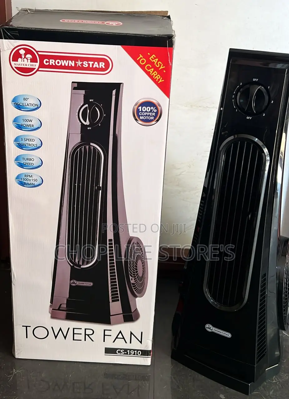 Crown Star Tower Fan in Lagos Island (Eko) - Home Appliances, Chop Life ...