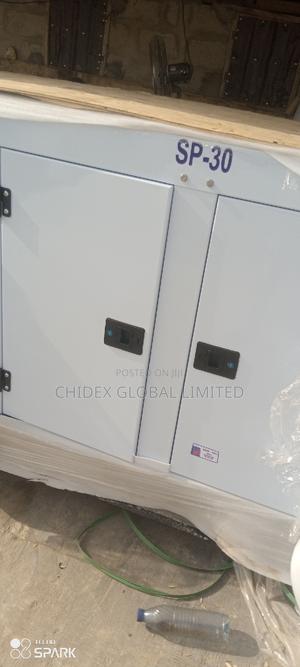 30kva Perkins Soundproof Diesel Generator 100% Copper 100% in Central ...