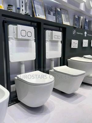 White Wall Hug W C Set in Orile - Plumbing & Water Systems, Eurostars ...