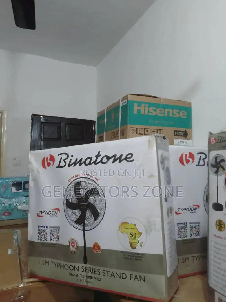 Fast Breezing 18inch Standing Fan( Binatone) in Surulere - Home ...