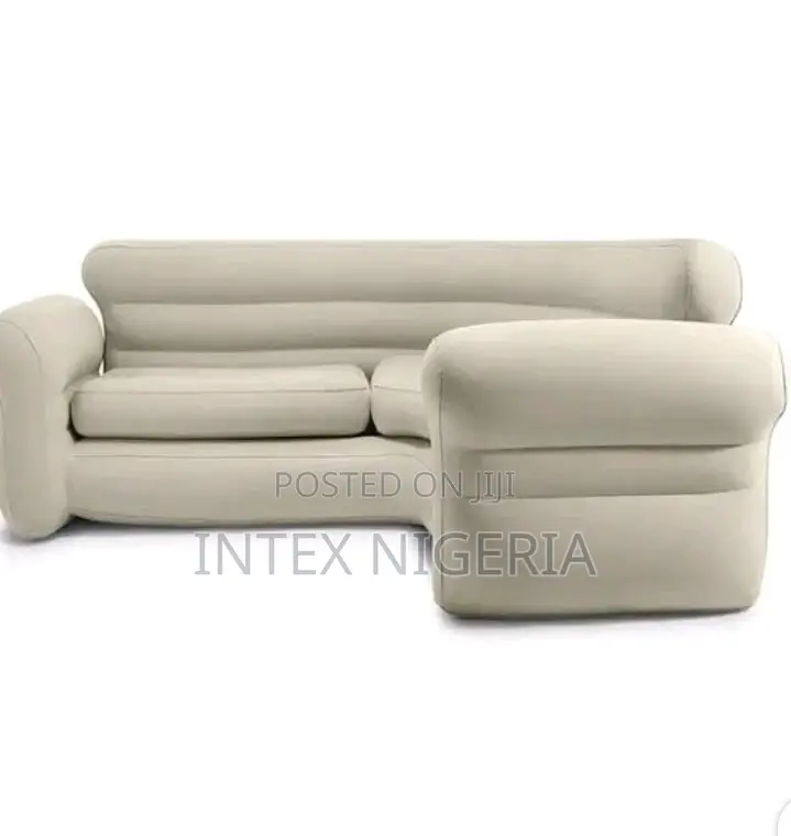 Intex Inflatable Corner Sofa “L-Shaped” Inflatable Couch in Amuwo ...