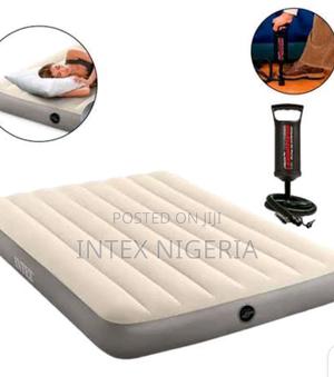 Inflatable Dura-Beam Double Air Bed in Amuwo-Odofin - Furniture, Intex ...