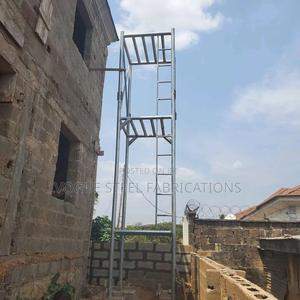 Elevated Water Tank Stand Galvanized Scaffold in Ibadan - Plumbing ...