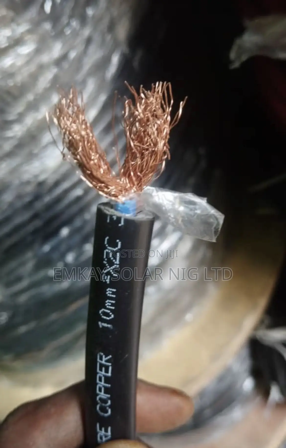 10mm 2 Core Solar Cable in Ojo - Solar Energy, Emkay Solar Global ...
