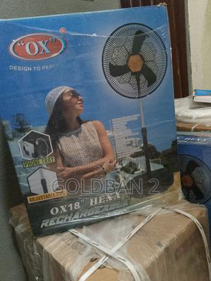 Best OX 18 Inches Hexa Rechargeable Standing Fan in Isolo - Home ...