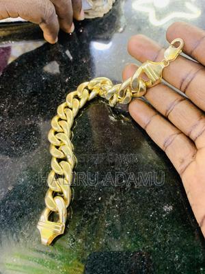 Pure Gold 18karart 750 Cuban Hand Chains in Yaba - Jewellery, Haliru ...