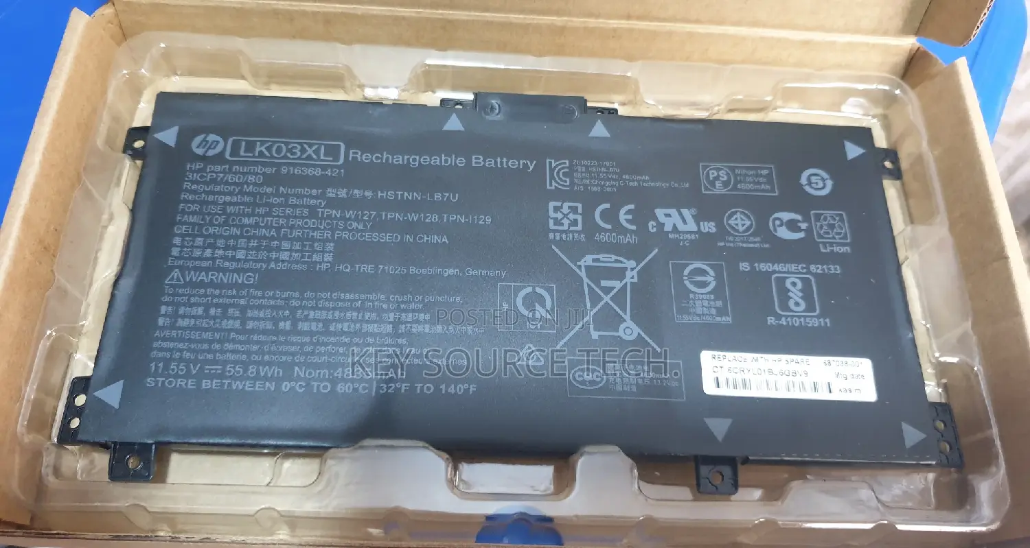 Hp Lk03xl Laptop Battery for Envy X360 15m-Cn0xxx Cn1xxx Cn0011dx Cn00 ...