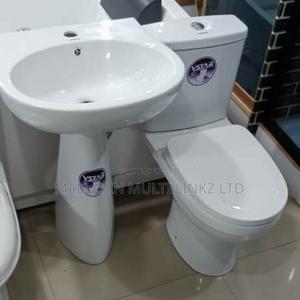 Wc Set (Toilet Seats and Pedestal Basins) for sale - MALLAVIN MULTI ...