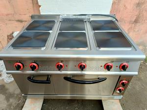 6 Burner Industrial Electric Cooker With Electric Oven in Ojo ...
