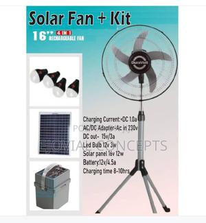 Duravolt 16" Solar Fan + Kit Rechargeable in Ojo - Home Appliances ...