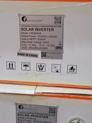 5kva 48v Felicity Hibrid Inverter in Ojo - Solar Energy, Henry Solar ...