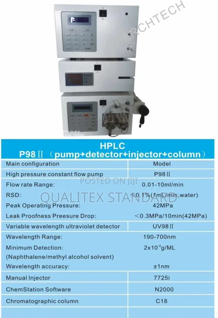 HPLC P98 ( Pump + Detector + Injector + Column ) in Lagos Island (Eko ...