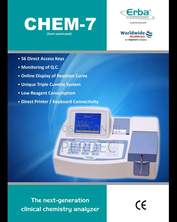 Erba Chem 7 Chemistry Analyser. in Ikeja - Medical Equipment & Supplies ...