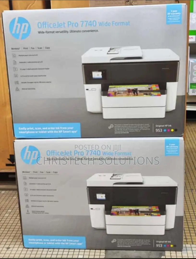 HP Office Jet Pro 7740 Wide Format All-in-One Printer-G5j38a in Lagos ...