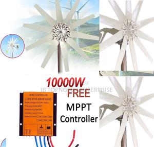 Groundbreaking 10,000W Wind Turbine: Break Free From Grid in Ikeja ...