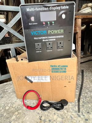 VICTOR POWER 5.5kva Hybrid Inverter MPPT Complete Inverter. in Ojo ...