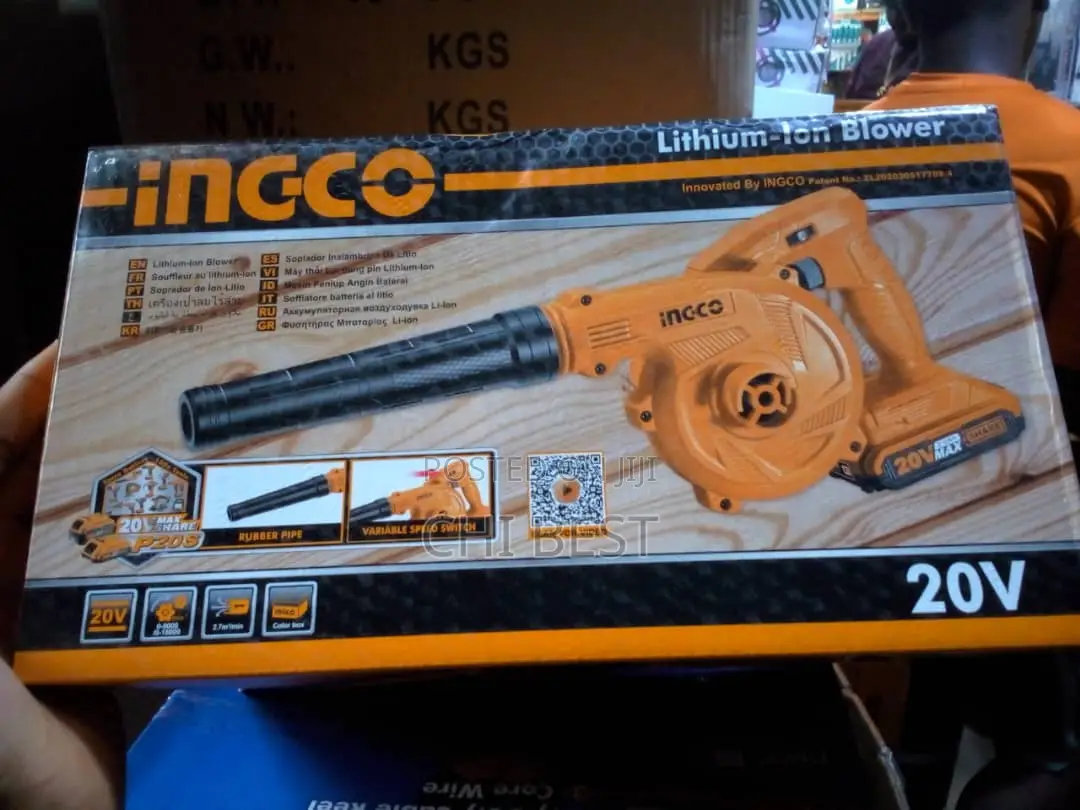 Ingco Industrial Cordless Blower - 20v - Lithium-Ion in Lagos Island ...