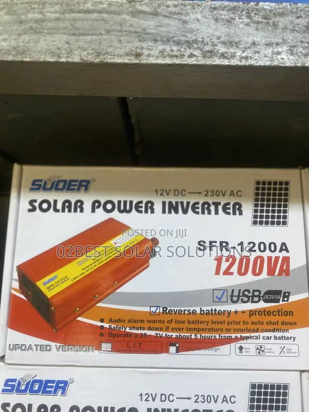 Suder Solar Sachet Inverter 1200va in Ojo - Solar Energy, Abiola ...