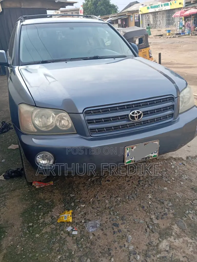 Toyota Highlander 2003 Blue in Amuwo-Odofin - Cars, Arthur Arthur | Jiji.ng