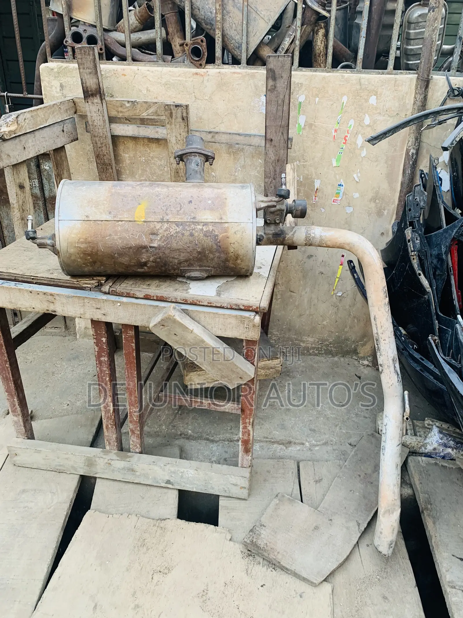 Exhaust Silencer Back Pot Toyota Sienna 2005 2well don siyarwa - De ...