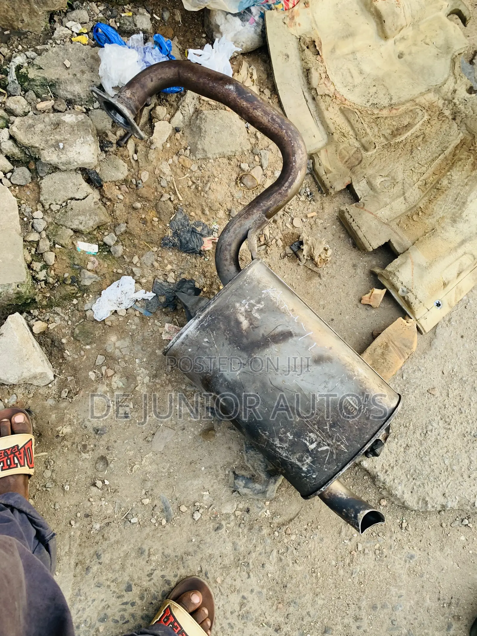 Exhaust Silencer Back Pot Toyota Avensis 2005 don siyarwa - De junior ...
