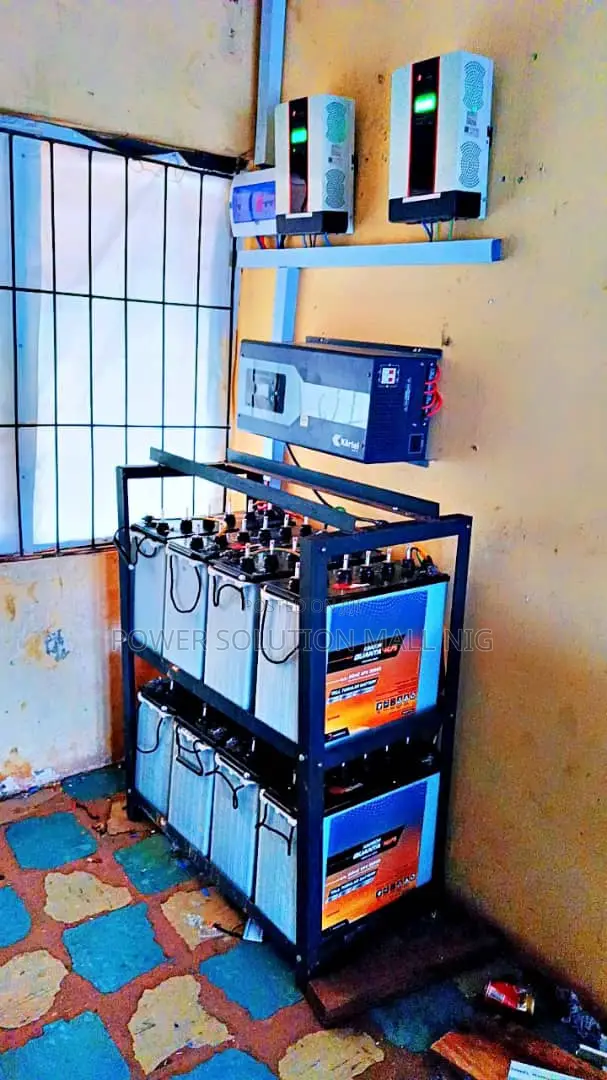7.5kva/48v Pure Sine Wave Inverter With 8 Tubular Batteries in Ikeja ...