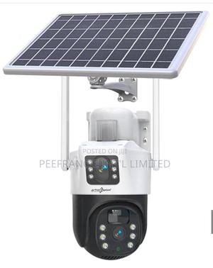 Dual Lens Solar Alert PTZ Camera With True Color View in Gudu ...